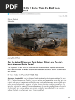 Tank Technology Demonstrator - TTD | PDF | Tanks | Gun Turret