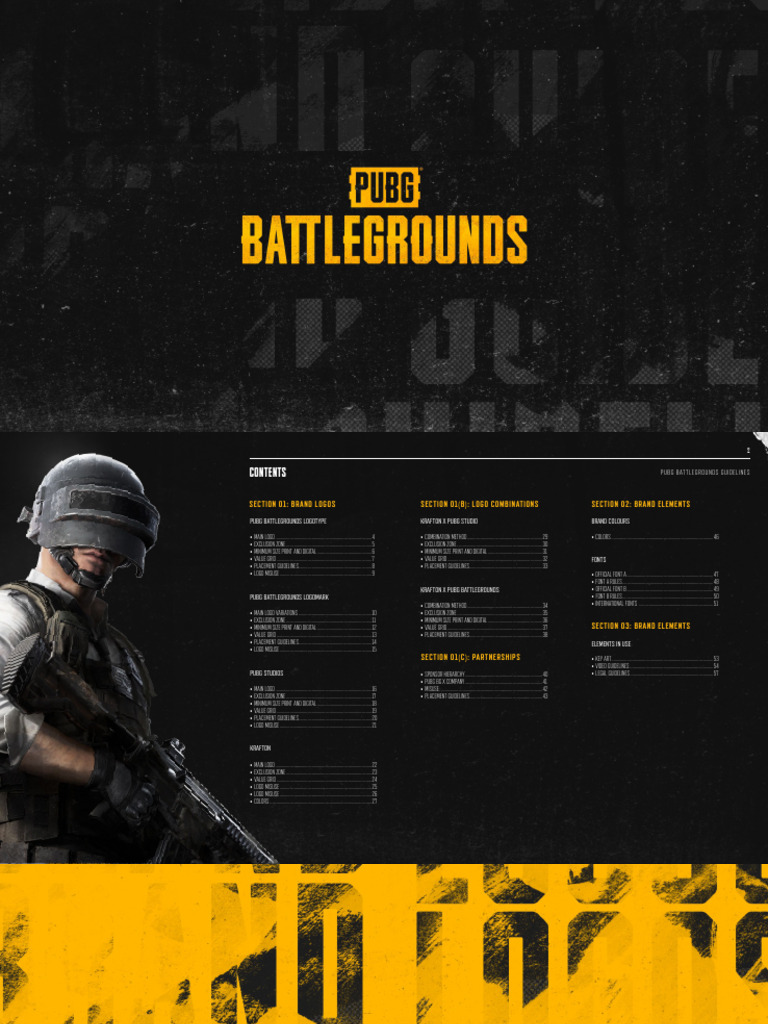 PUBG BG Brand Guidelines 2021 | PDF | Logos | Brand