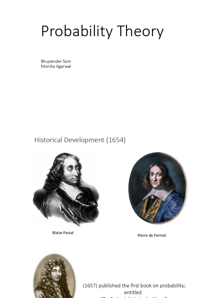 Probability Unit 1 | PDF | Set (Mathematics) | Probability