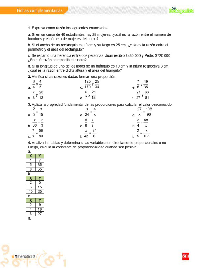 Ficha Complementaria 4 | PDF