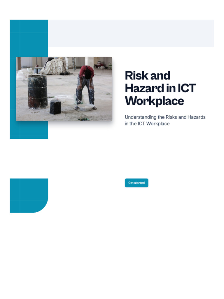 Risk and Hazard in Ict Workplace | PDF | Security | Computer Security