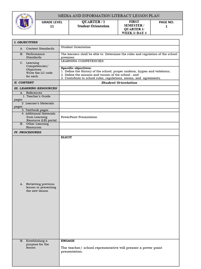 Bus Math DLP 1stquarterd4 Escote | PDF | Lesson Plan | Learning