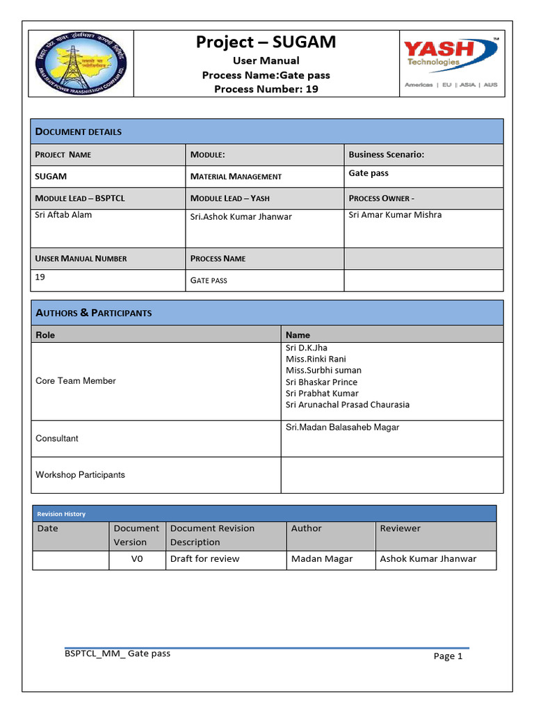 Gate Pass Non Returnable Pdf Sap Se