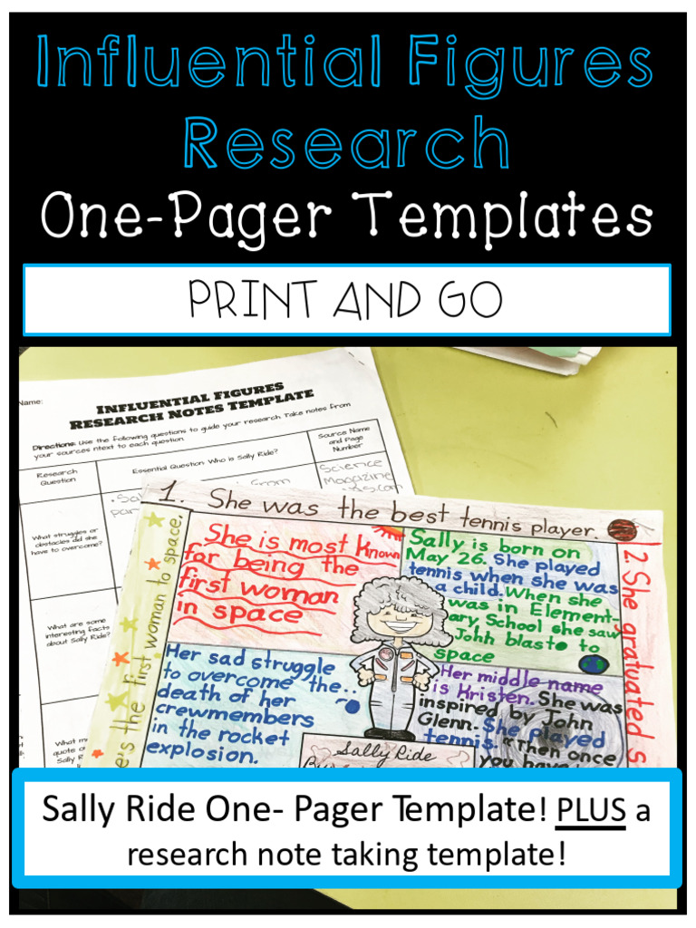 One-Pager Templates: Print and Go | PDF | Literacy | Education Theory