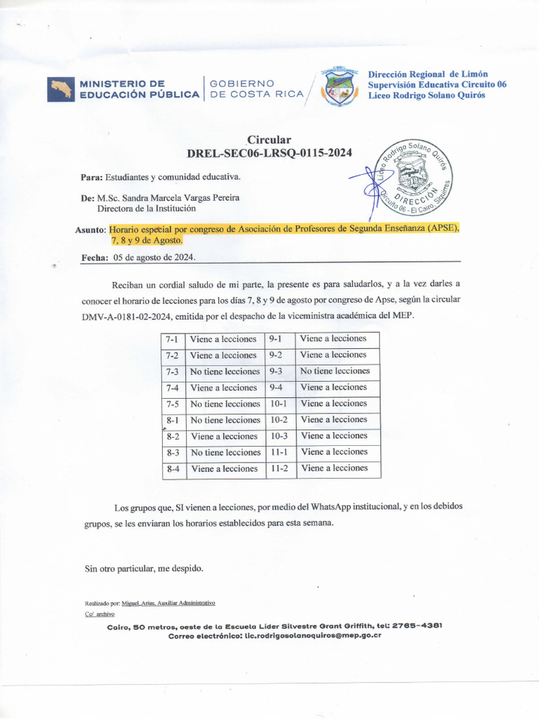 Circular Drel Sec06 LRSQ 0115 2024 | PDF