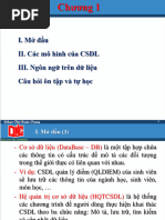 Chuong 3 - Mo Hinh Du Lieu Muc Quan Niem | PDF