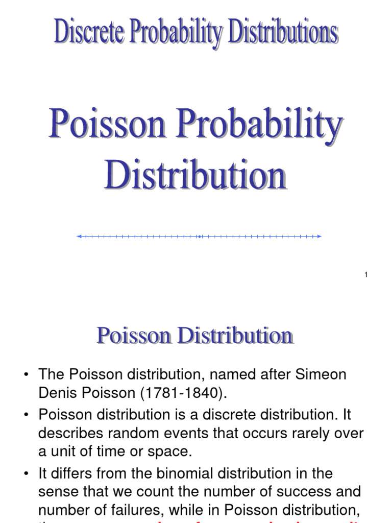 Understanding Poisson Distribution Basics | PDF | Poisson Distribution ...