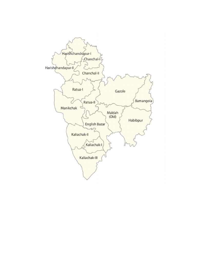 Malda Map | PDF
