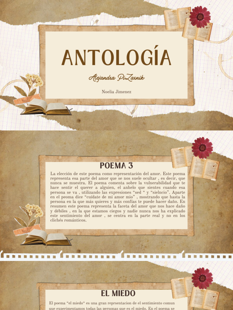 Trabajo Antología Alejandra PiZarnik | PDF | Amor | Temor
