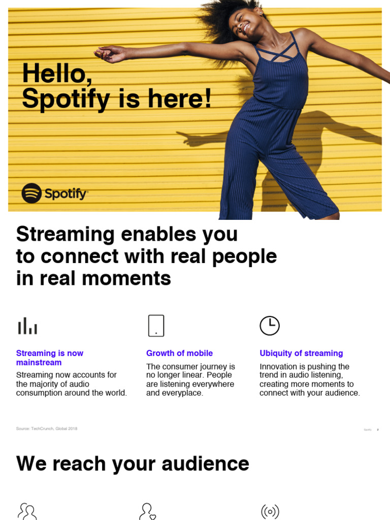 Welcome To Spotify! | PDF | Spotify | Streaming Media