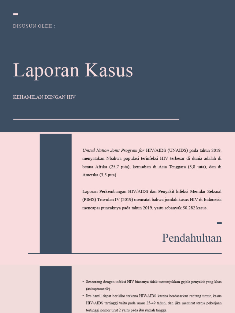 Lapkas Hiv Kehamilan | PDF