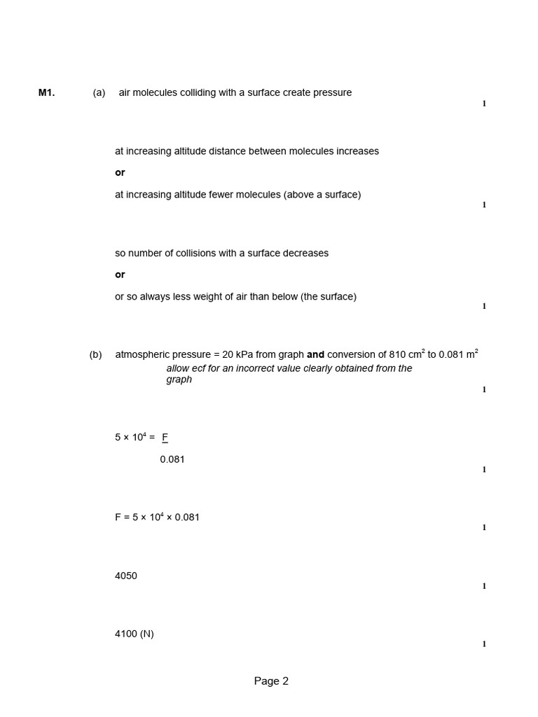 Pressure in Fluids MS | PDF | Pressure | Carbon Sink