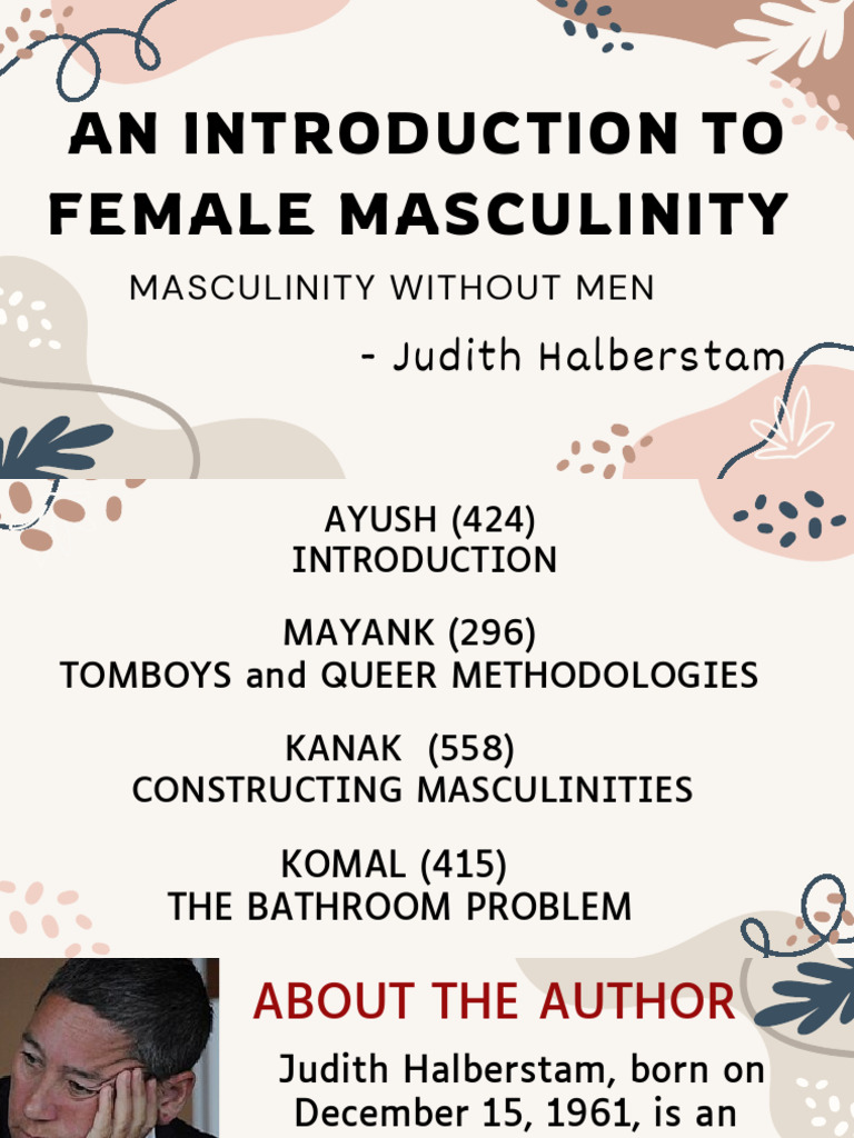 An Introduction To Female Masculinity | PDF | Gender | Gender Studies
