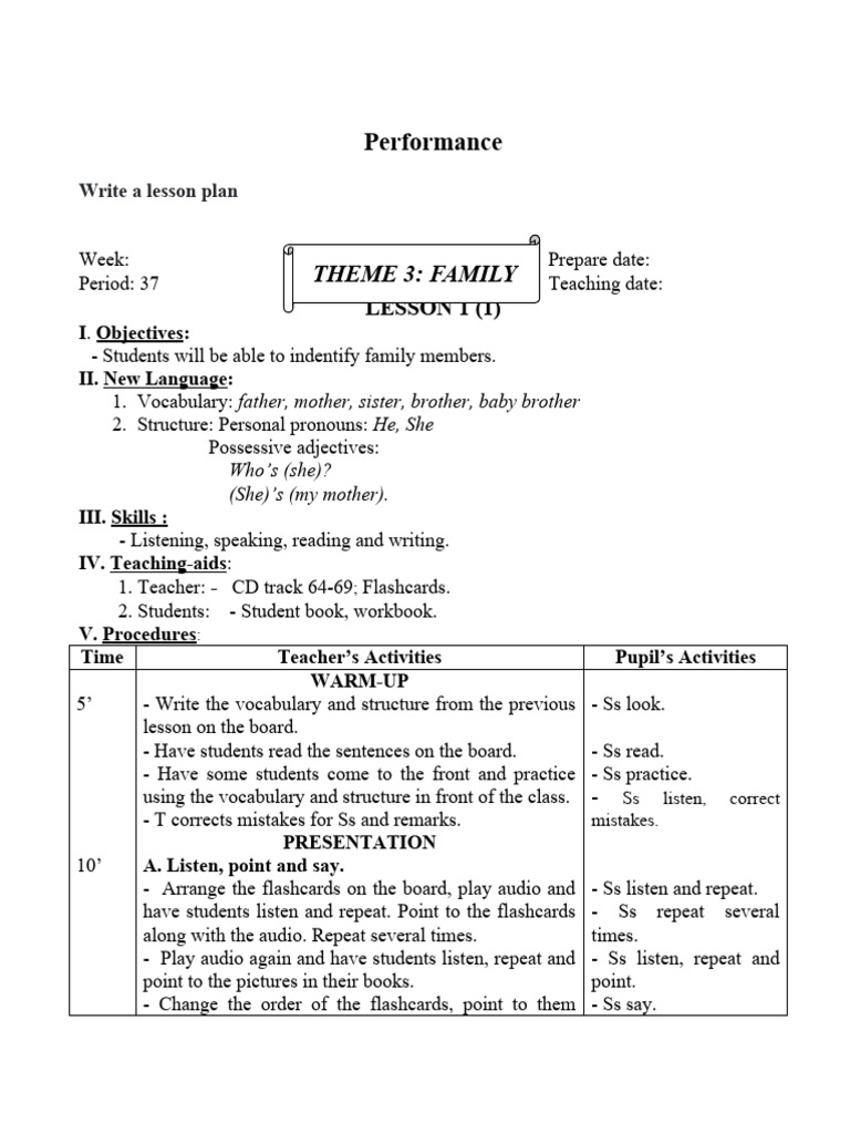 Performance Module 9 | PDF | Vocabulary | Linguistics