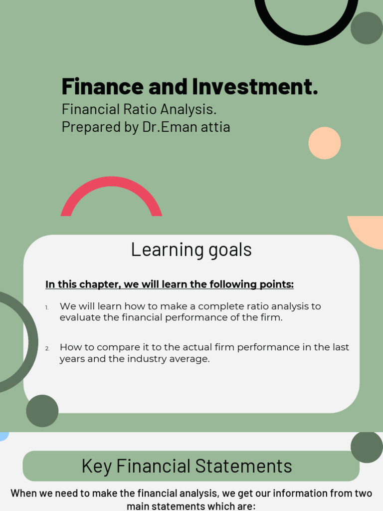 Financial Ratio Analysis Guide | PDF | Debt | Price–Earnings Ratio