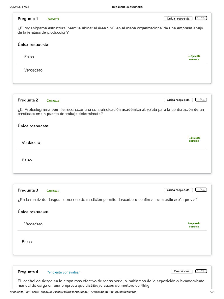 Resultado Cuestionario MODULO 2 FINAL | PDF | Informática