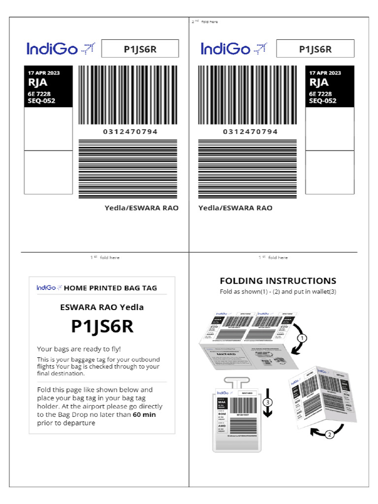 Baggage Tag | PDF