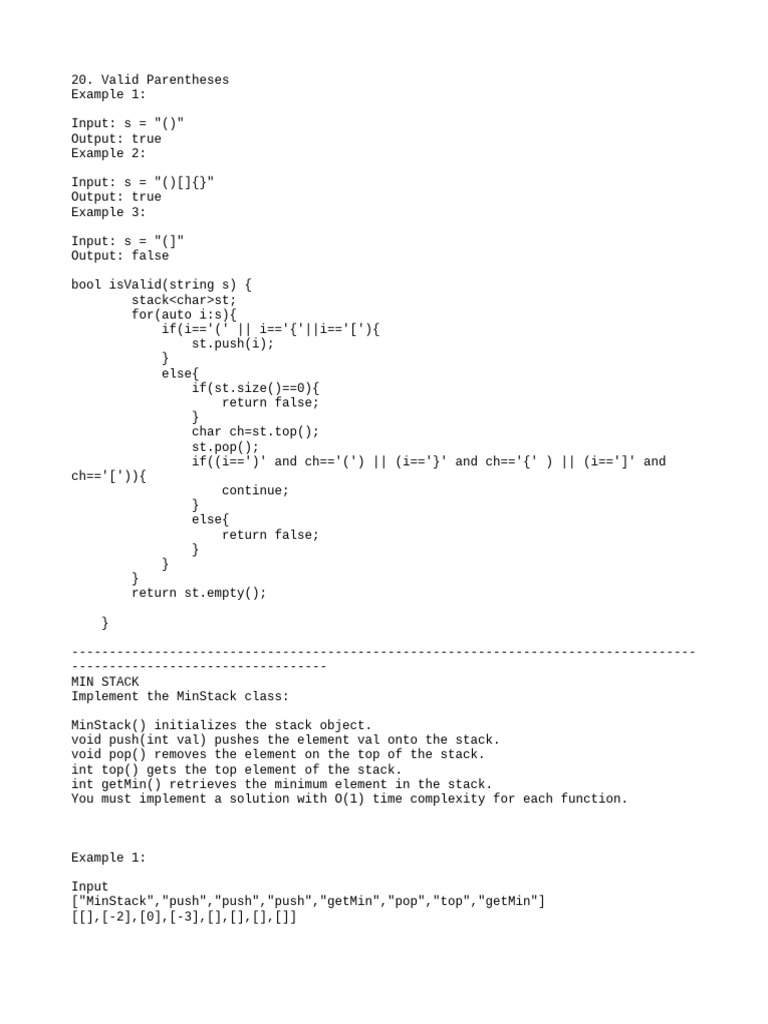 Stack and Queues Strivers | PDF | Software Engineering | Algorithms And Data Structures