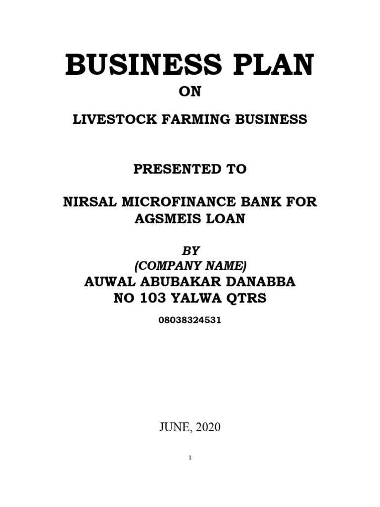 Barrister Muhammadu Bello | PDF | Agriculture | Farms