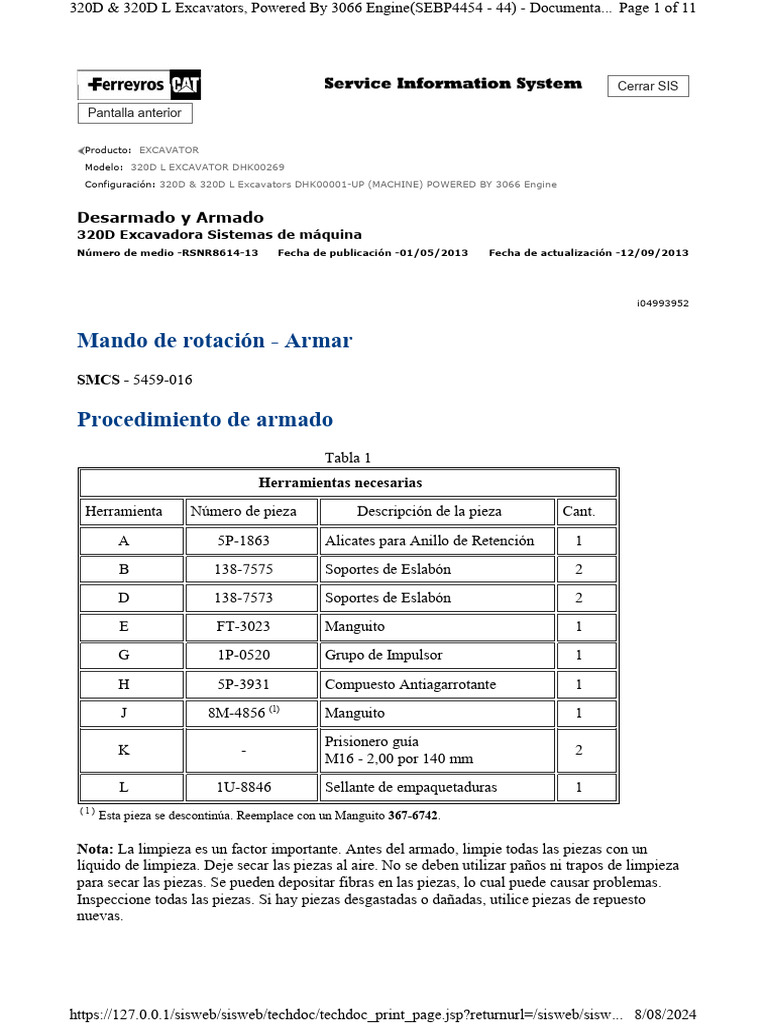 Mando de Rotación - Armar | PDF
