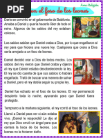 Ficha Daniel en El Foso de Los Leones | PDF | Oración