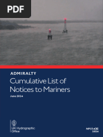 2024 Admiralty Notices Index | PDF