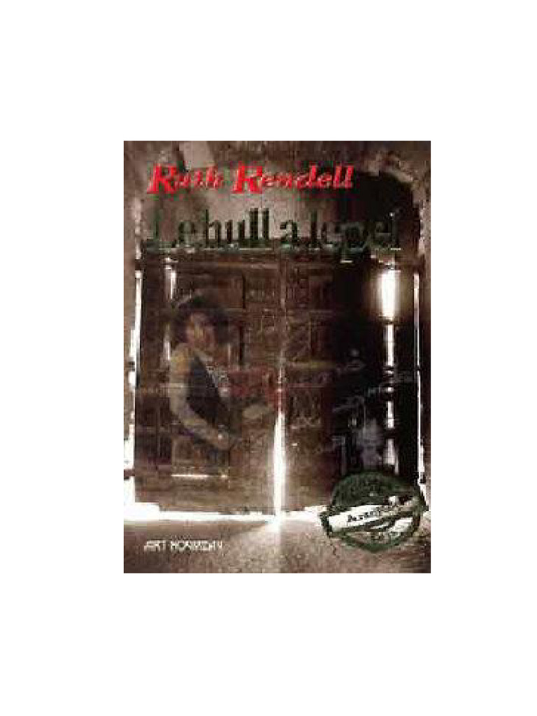 Ruth Rendell - Lehull A Lepel | PDF