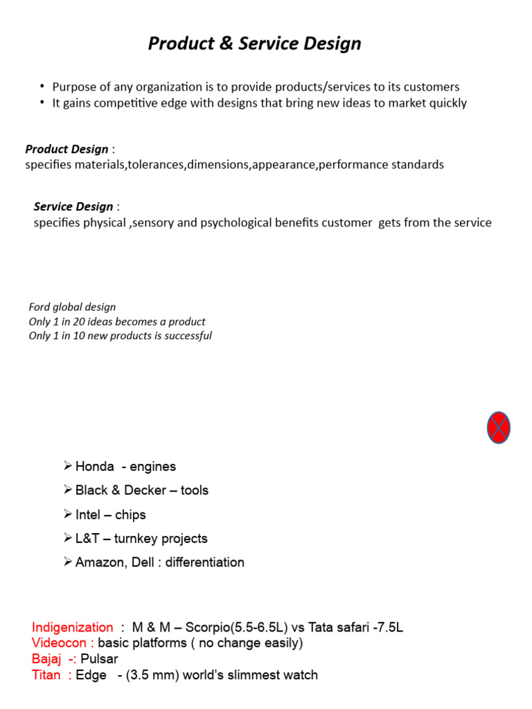 Product and Service Design Strategies | PDF | Computer Aided Design ...