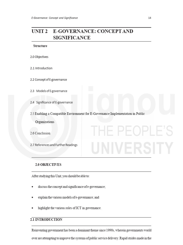Unit-2 (1) | PDF | Governance | Information