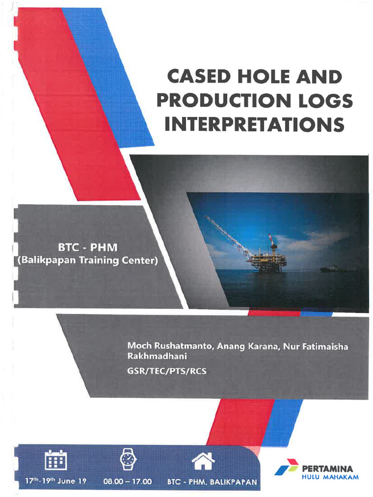 Case Hole and Production Logs 3 | PDF