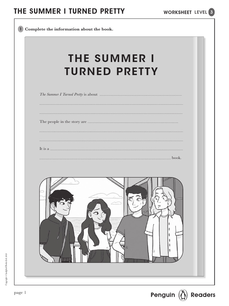 PR SummerTurnedPretty Worksheet | PDF