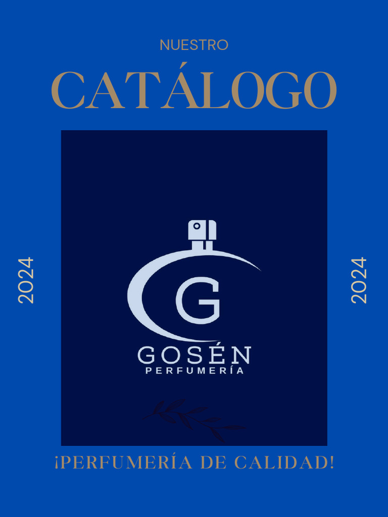 Catalogo Gosén Perfumeria 2024 | PDF | Perfume | Perfumery