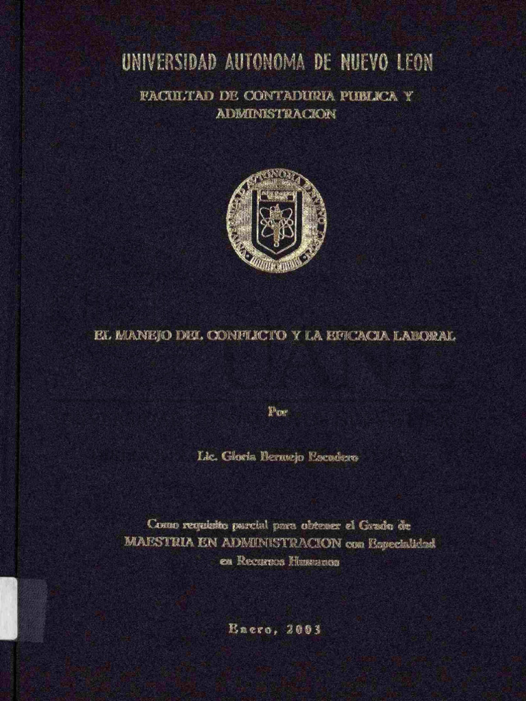 Manejo de Conflictos PDF | PDF | Conflicto (proceso) | Business