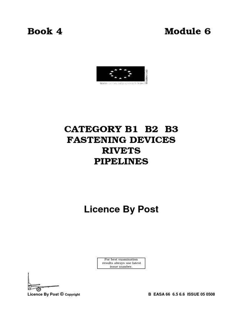 EASA Mod 6 BK 4 Fasteners | PDF | Screw | Nut (Hardware)