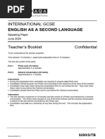 12 Page Answer Booklet: Read These Instructions | PDF