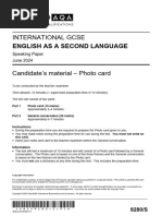 GCSE Spanish Photo Card Guide | PDF