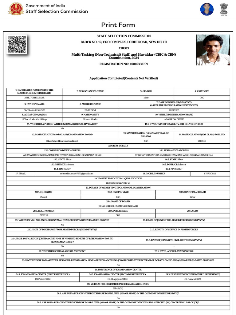 Candidate Portal | PDF