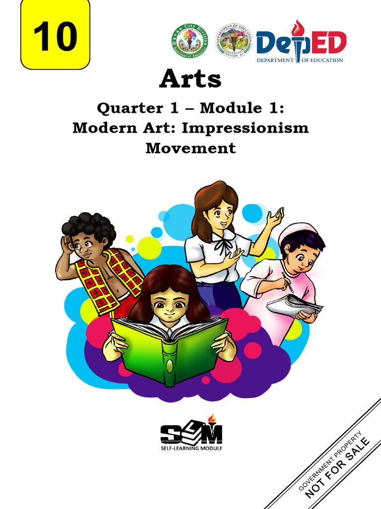 Q1 Arts 10 - Module 1 | PDF | Impressionism | Paintings