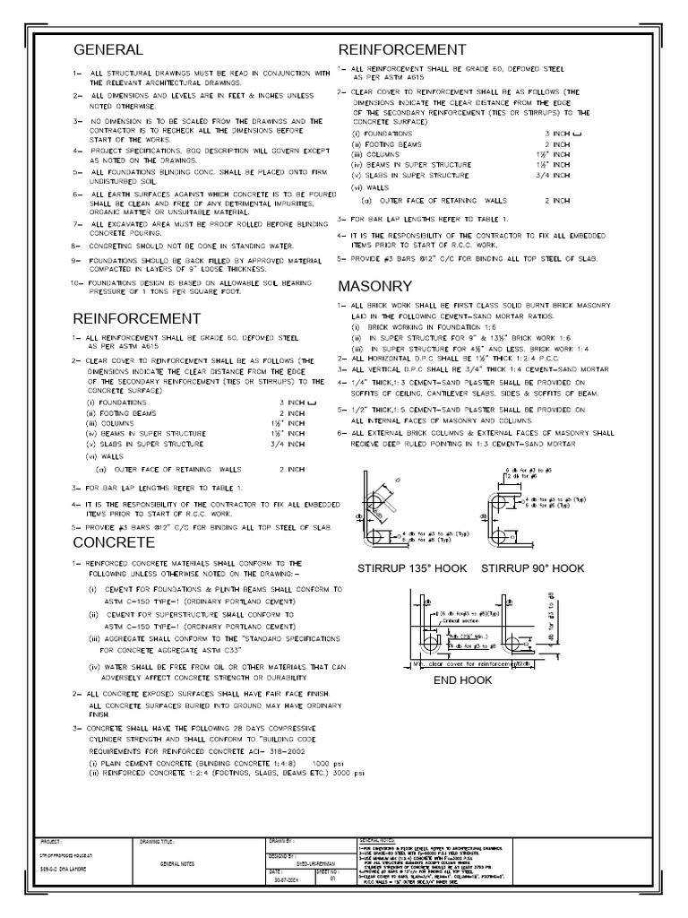 509-S STRUCTURE DWG | PDF | Building Engineering | Materials