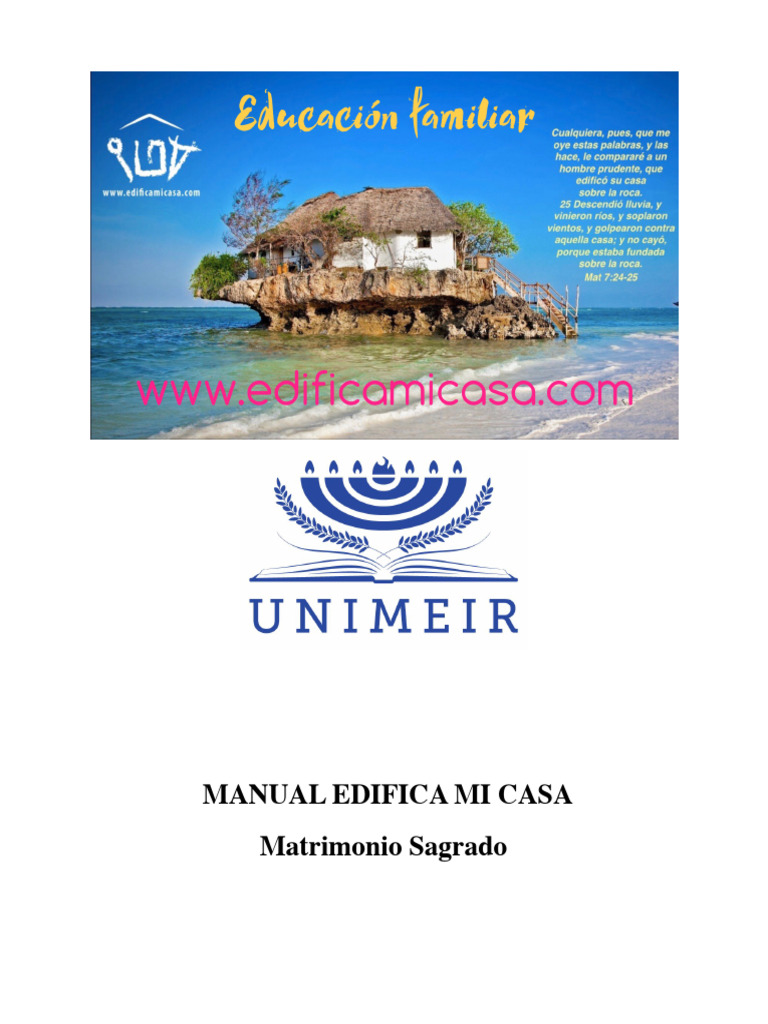Manual Edifica Mi Casa | PDF | Amor | Alma