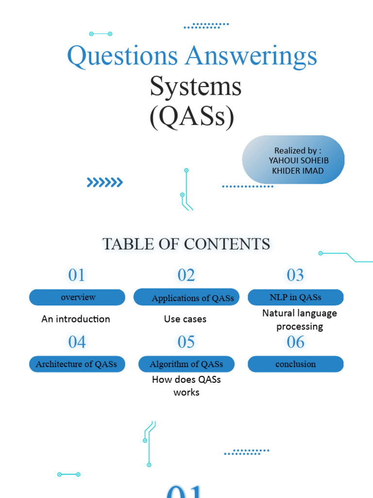 QASs Presentation | PDF | Computational Neuroscience | Information ...