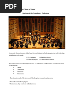 Orchestra Instrument Families Explained | PDF | String Instruments ...