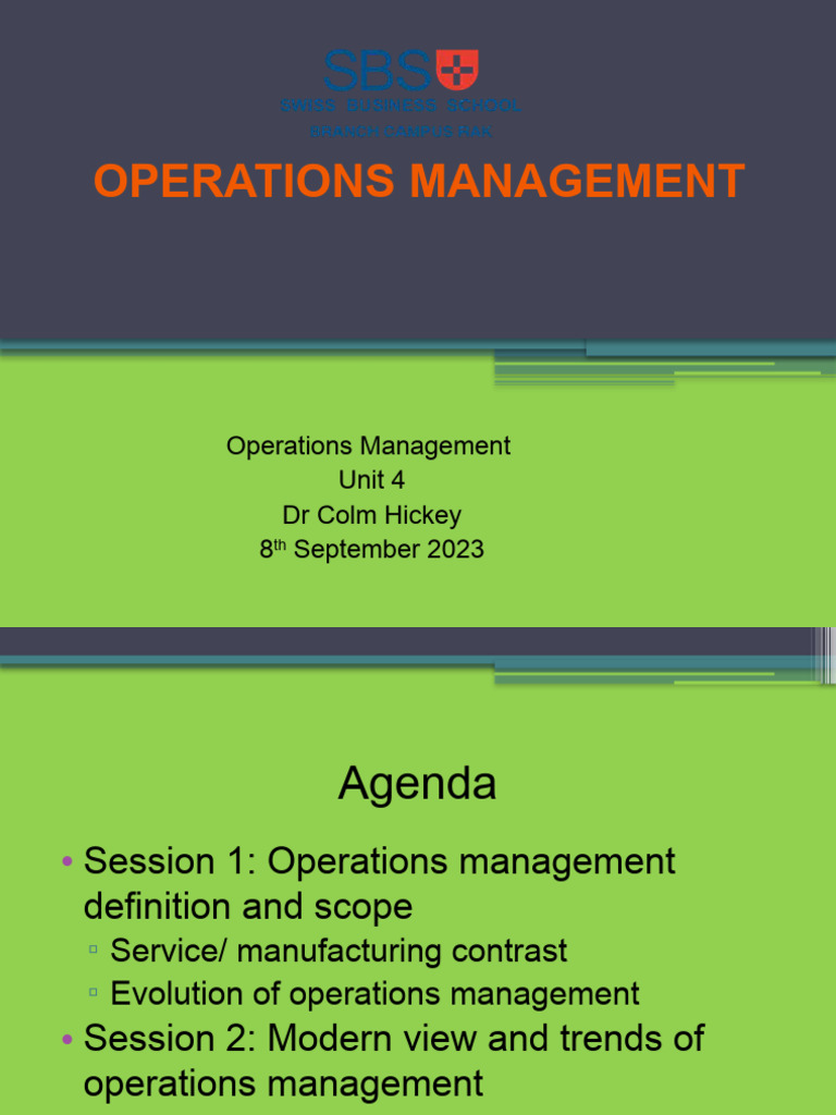 Operations Management & Quality | PDF | Quality Management | Business