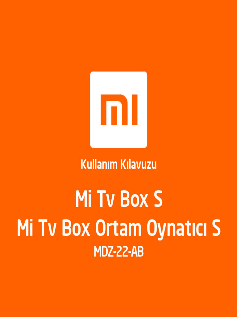 TV Box S | PDF