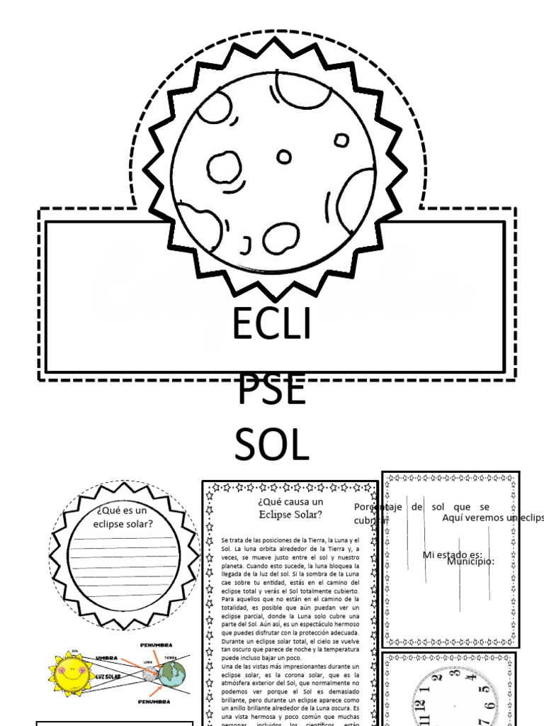 Eclipse Solar: Guía y Fechas Clave | PDF | Eclipse | Dom