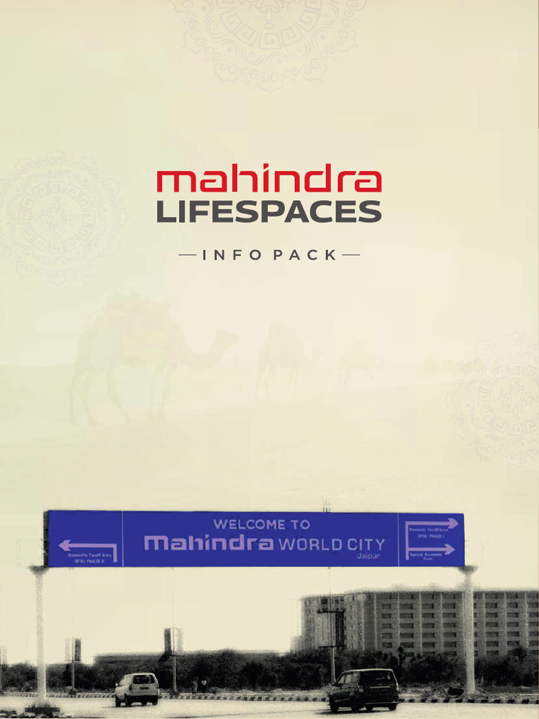 Mahindra Info Pack | PDF