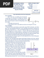 Đề Thi Thử Lần 1 - Cp Vlpt | PDF