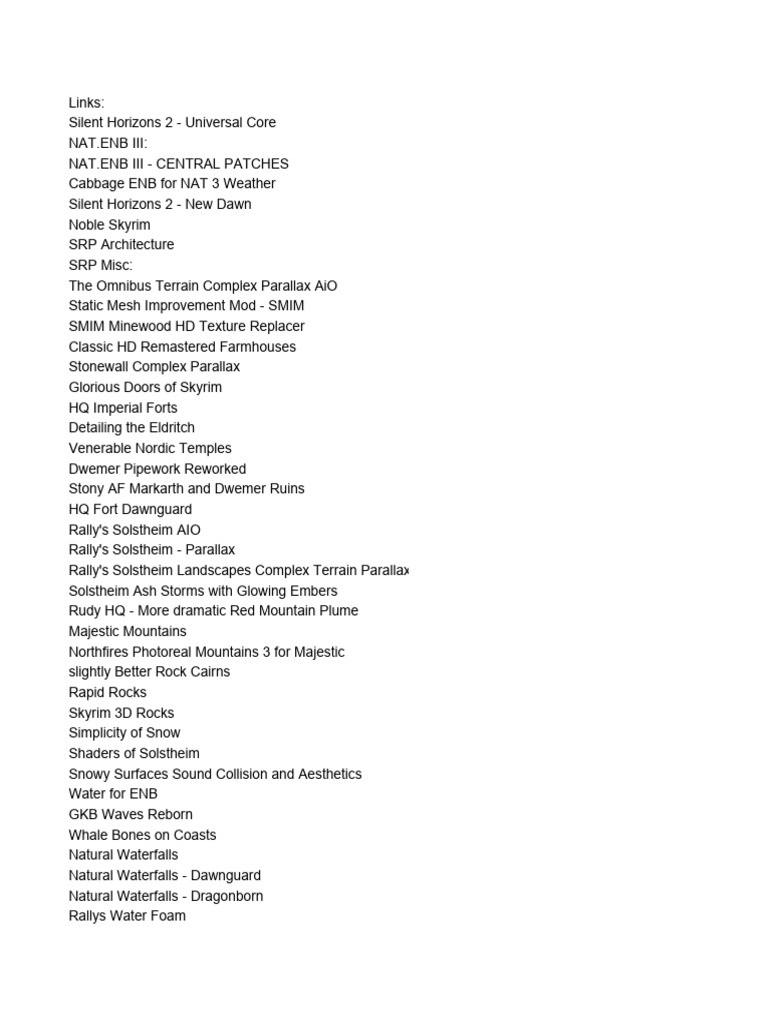 Skyrim Modding Essentials Guide Pdf Earth Sciences
