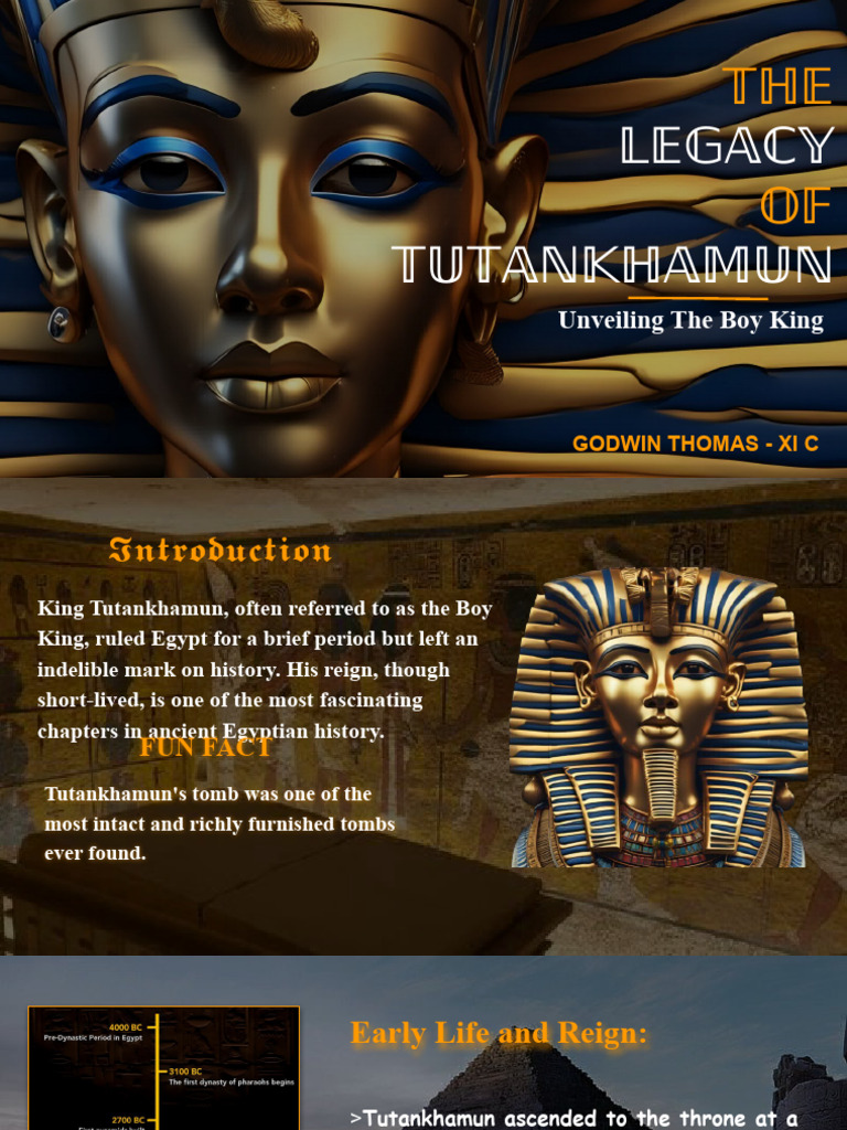 The Legacy of Tutankhamun | PDF