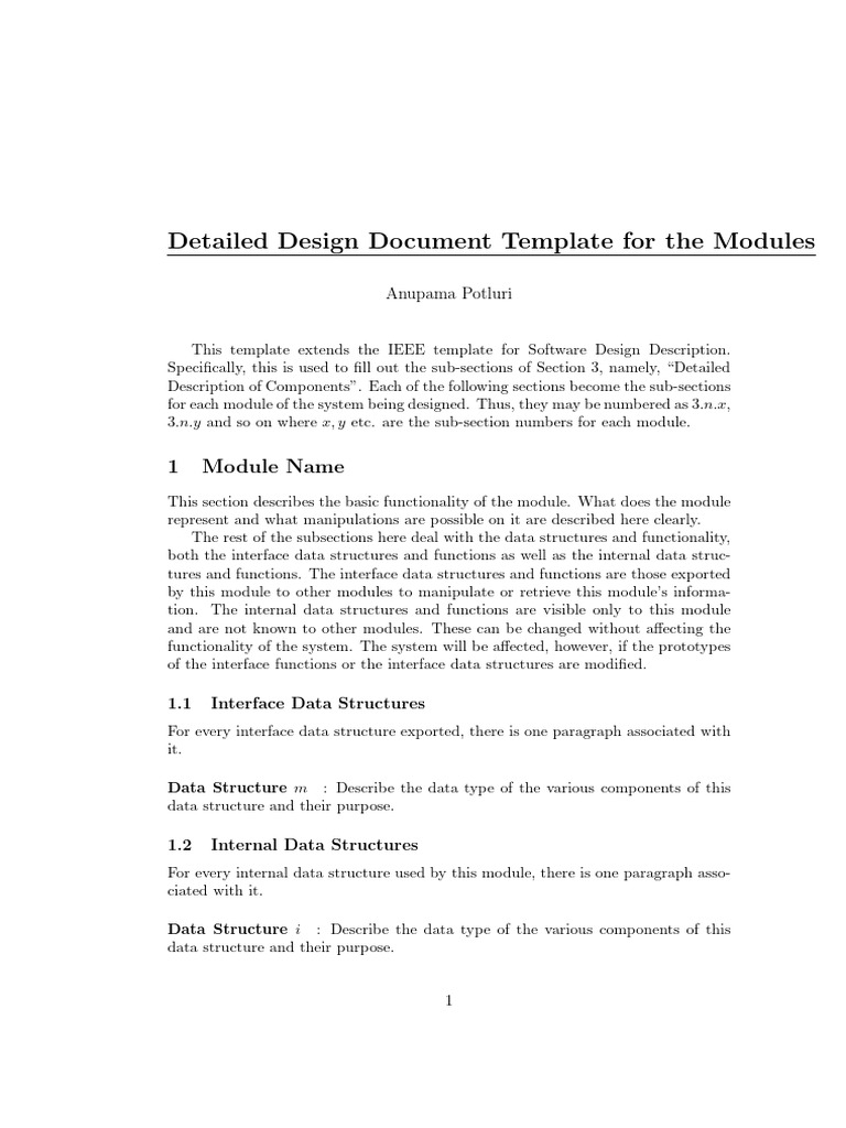 dd-template | PDF | Parameter (Computer Programming) | Systems Architecture